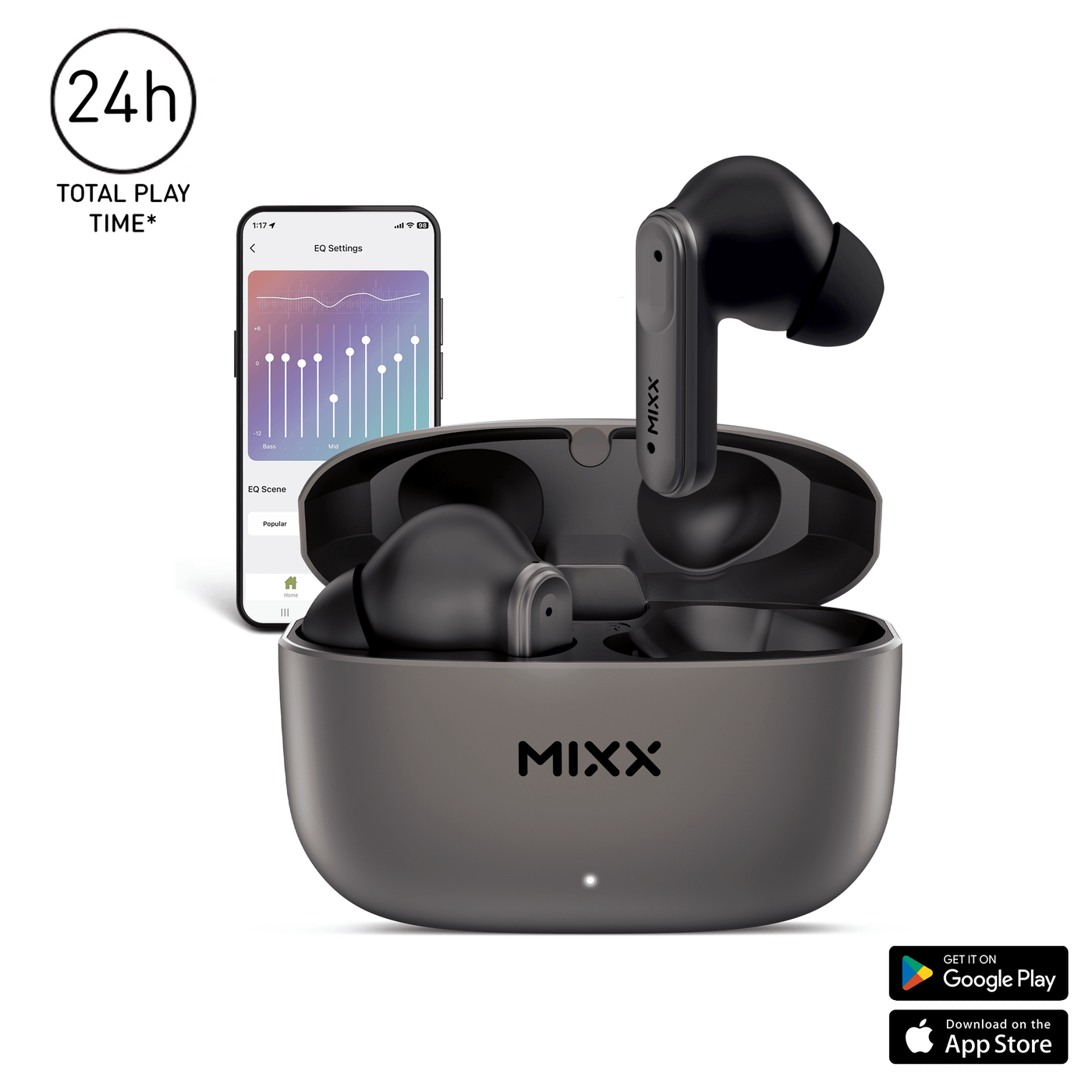 MIXX STREAMBUDS CUSTOM 3 WIRELESS EARBUDS